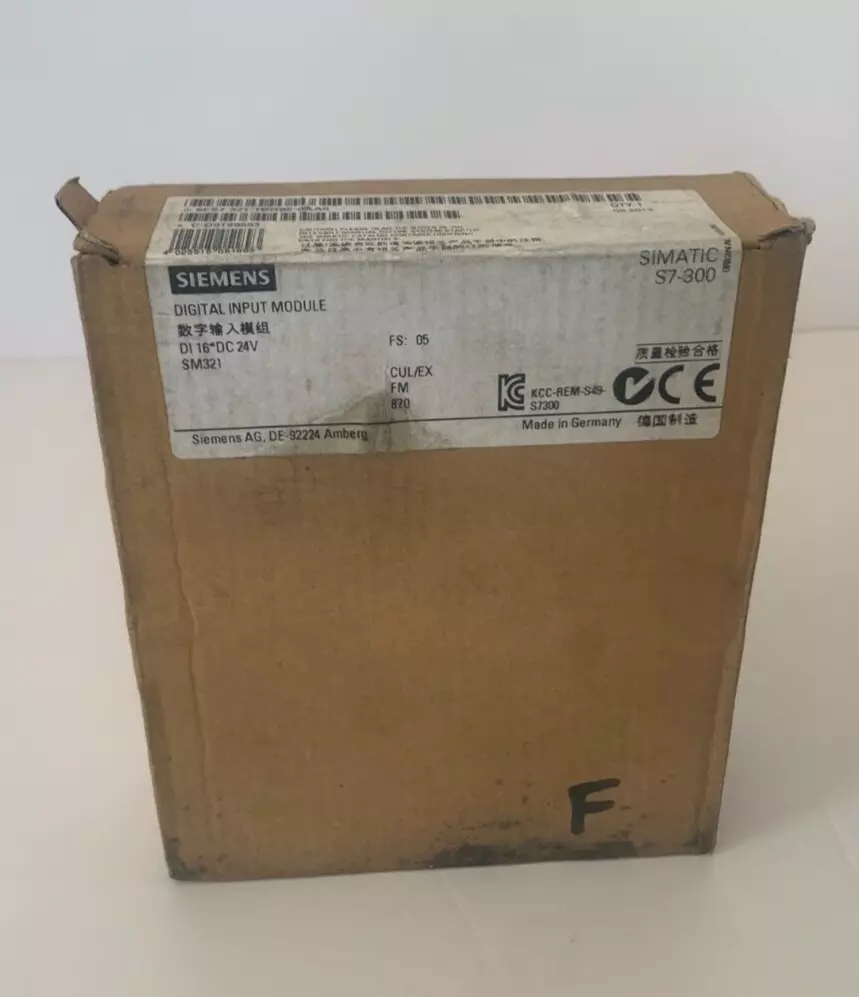 SIEMENS SIMATIC S7-300 6ES7321-1BH02-0AA0 PLC I/O Module Digital 16 DI ...